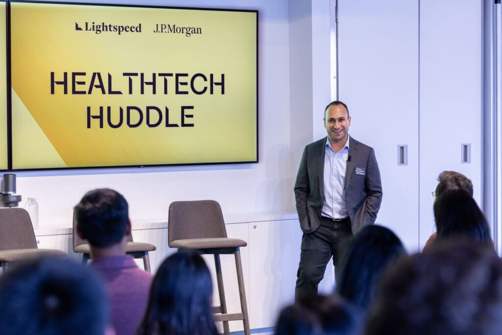 Healthtech Huddle - Lightspeed Venture Partners